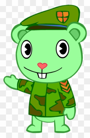 Happy Tree Friends Flippy - Free Transparent PNG Clipart Images Download